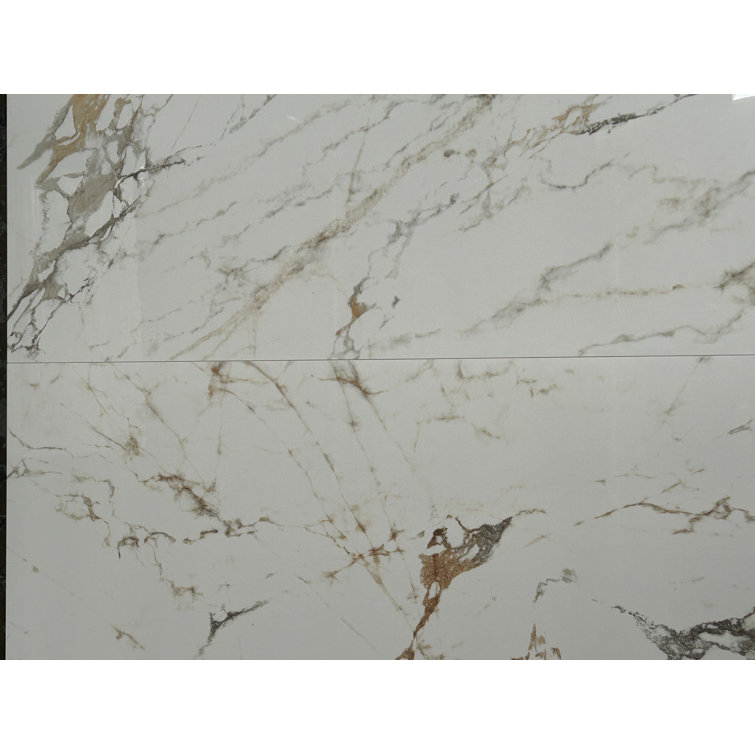 SB TILE AND STONE Bellagio 24" x 48" Porcelain Stone Look Wall & Floor Tile | Wayfair